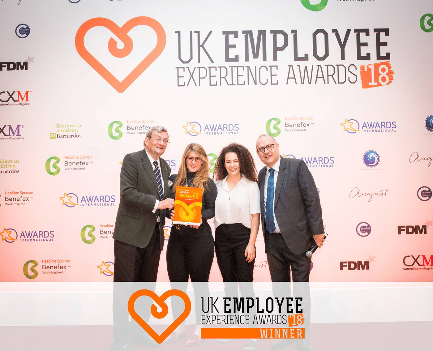 People Team Awarded For Employee Experience - MVF Global